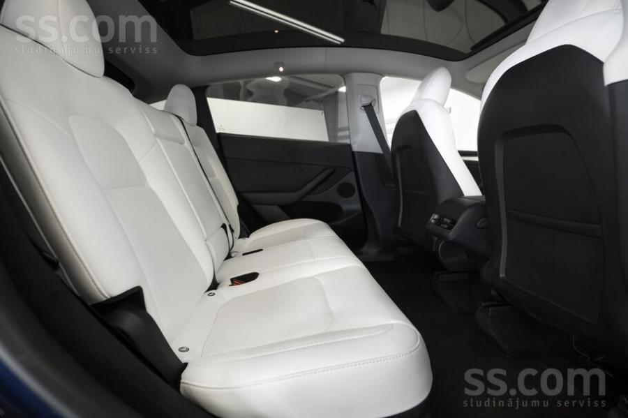 Zils Tesla Model Y 2023 Tukums, ar dzinēja tilpumu 0.00 L un nobraukumu 0 tūkst. km par 31990 €, foto 17 vietnē AUTOMOTO.COM.LV