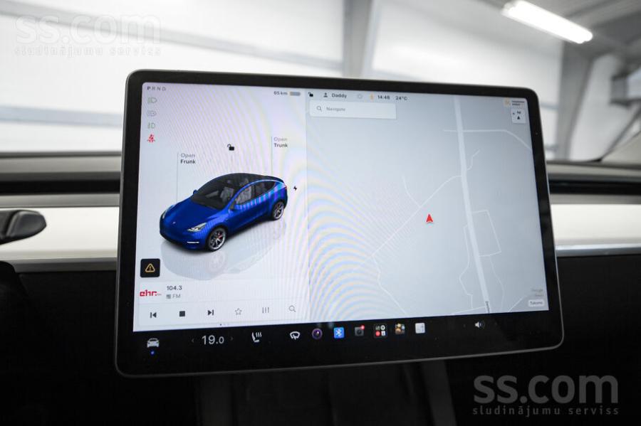 Zils Tesla Model Y 2023 Tukums, ar dzinēja tilpumu 0.00 L un nobraukumu 0 tūkst. km par 31990 €, foto 24 vietnē AUTOMOTO.COM.LV