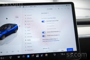 Zils Tesla Model Y 2023 Tukums, ar dzinēja tilpumu 0.00 L un nobraukumu 0 tūkst. km par 31990 €, foto 33 vietnē AUTOMOTO.COM.LV