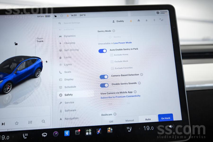 Zils Tesla Model Y 2023 Tukums, ar dzinēja tilpumu 0.00 L un nobraukumu 0 tūkst. km par 31990 €, foto 33 vietnē AUTOMOTO.COM.LV