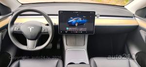 Blue Tesla Model Y 2022 in Tartu, with an engine capacity of 0.00 L and mileage of 107 thousand km for 32900 €, photo 31 on AUTOMOTO.COM.LV