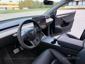 Zils Tesla Model Y 2023 Tallina, ar dzinēja tilpumu 0.00 L un nobraukumu 104 tūkst. km par 33800 €, foto 12 vietnē AUTOMOTO.COM.LV