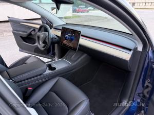 Zils Tesla Model Y 2023 Tallina, ar dzinēja tilpumu 0.00 L un nobraukumu 104 tūkst. km par 33800 €, foto 14 vietnē AUTOMOTO.COM.LV