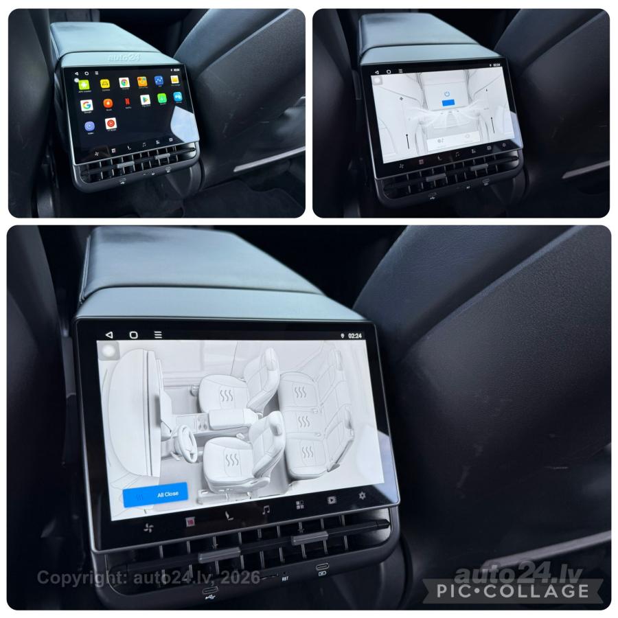 Zils Tesla Model Y 2023 Tallina, ar dzinēja tilpumu 0.00 L un nobraukumu 104 tūkst. km par 33800 €, foto 22 vietnē AUTOMOTO.COM.LV