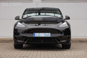 Brūns Tesla Model Y 2021 Rīga, ar dzinēja tilpumu 0.00 L un nobraukumu 0 tūkst. km par 34995 €, foto 4 vietnē AUTOMOTO.COM.LV