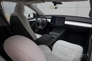 Brūns Tesla Model Y 2021 Rīga, ar dzinēja tilpumu 0.00 L un nobraukumu 0 tūkst. km par 34995 €, foto 11 vietnē AUTOMOTO.COM.LV