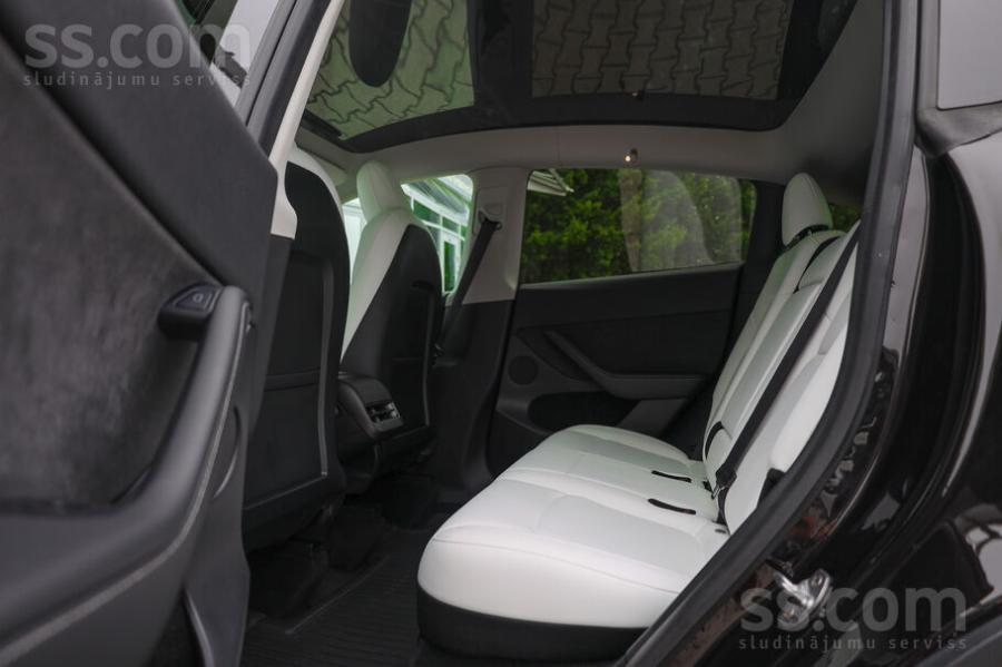 Brūns Tesla Model Y 2021 Rīga, ar dzinēja tilpumu 0.00 L un nobraukumu 0 tūkst. km par 34995 €, foto 16 vietnē AUTOMOTO.COM.LV