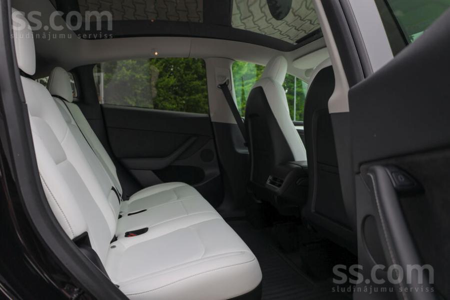 Brūns Tesla Model Y 2021 Rīga, ar dzinēja tilpumu 0.00 L un nobraukumu 0 tūkst. km par 34995 €, foto 17 vietnē AUTOMOTO.COM.LV