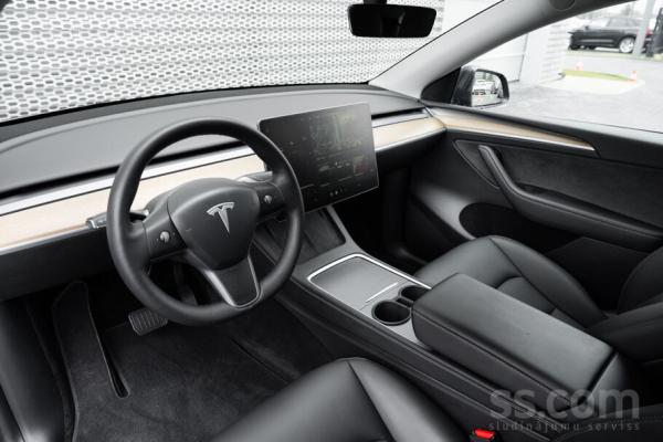 Pelēks Tesla Model Y 2022 Rīga, ar dzinēja tilpumu 0.00 L un nobraukumu 66 tūkst. km par 31490 €, foto 9 vietnē AUTOMOTO.COM.LV