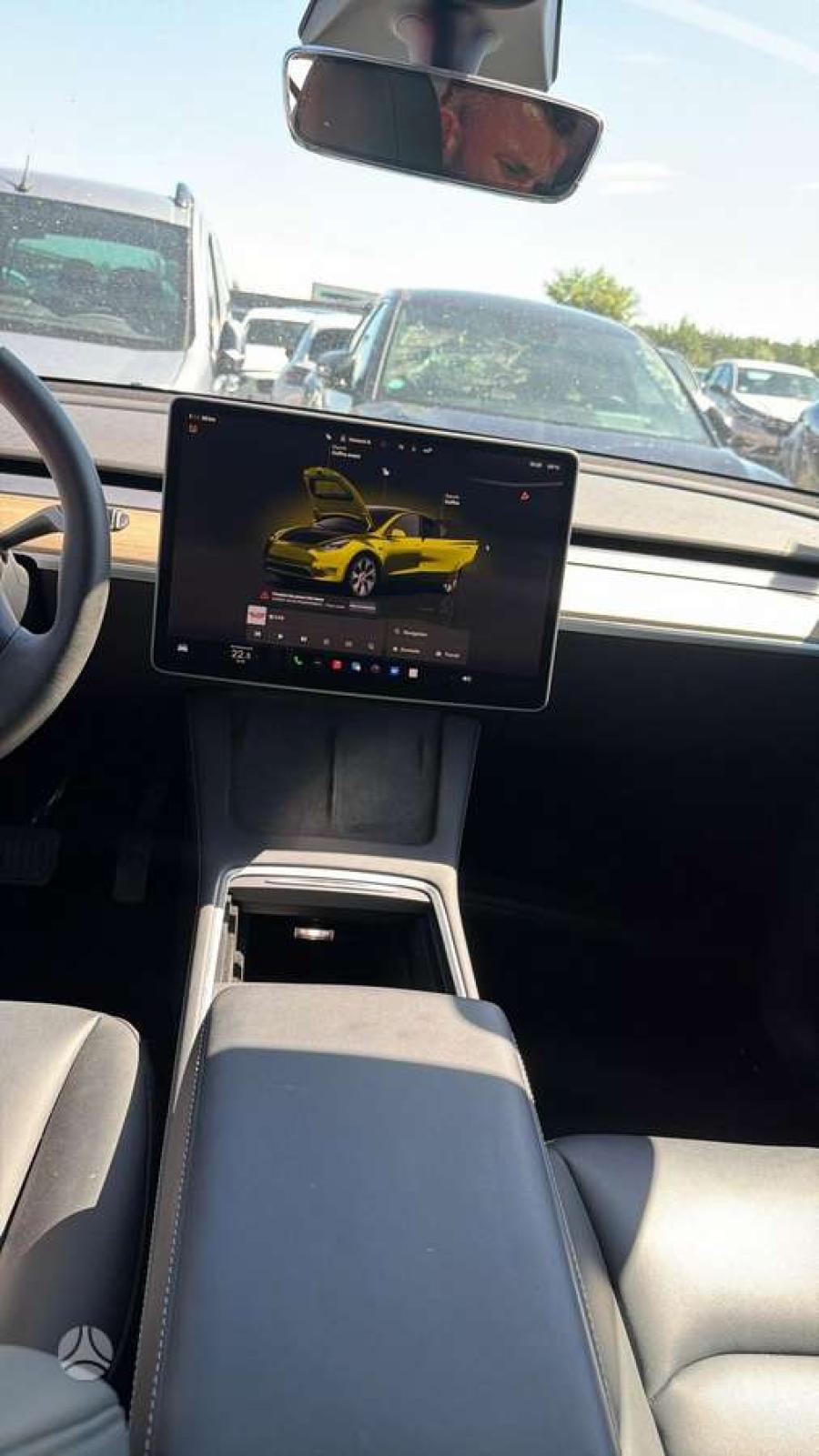 Pelēks Tesla Model Y 2022 Prienai, ar dzinēja tilpumu 0.00 L un nobraukumu 60 tūkst. km par 23600 €, foto 4 vietnē AUTOMOTO.COM.LV