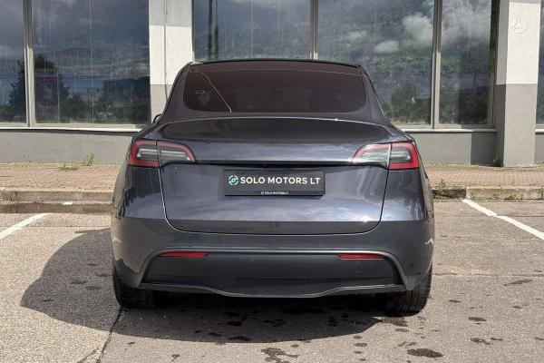 Pelēks Tesla Model Y 2022 Viļņa, ar dzinēja tilpumu 0.00 L un nobraukumu 159 tūkst. km par 24999 €, foto 4 vietnē AUTOMOTO.COM.LV