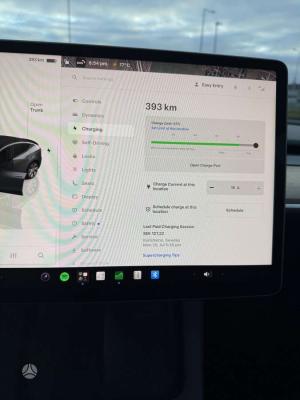 Grey Tesla Model Y 2022 in Marijampole, with an engine capacity of 0.00 L and mileage of 135 thousand km for 27900 €, photo 25 on AUTOMOTO.COM.LV