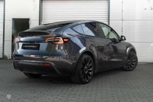 Pelēks Tesla Model Y 2022 Viļņa, ar dzinēja tilpumu 0.00 L un nobraukumu 116 tūkst. km par 29000 €, foto 5 vietnē AUTOMOTO.COM.LV