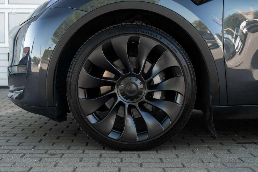 Pelēks Tesla Model Y 2022 Viļņa, ar dzinēja tilpumu 0.00 L un nobraukumu 116 tūkst. km par 29000 €, foto 8 vietnē AUTOMOTO.COM.LV