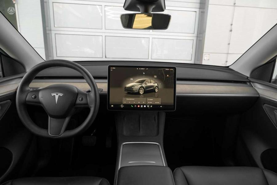 Pelēks Tesla Model Y 2022 Viļņa, ar dzinēja tilpumu 0.00 L un nobraukumu 116 tūkst. km par 29000 €, foto 16 vietnē AUTOMOTO.COM.LV