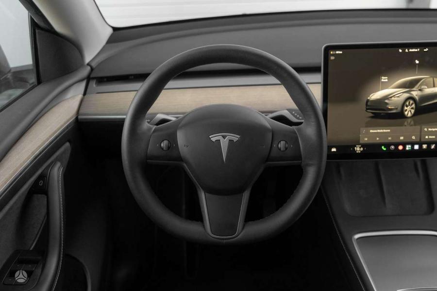 Pelēks Tesla Model Y 2022 Viļņa, ar dzinēja tilpumu 0.00 L un nobraukumu 116 tūkst. km par 29000 €, foto 17 vietnē AUTOMOTO.COM.LV
