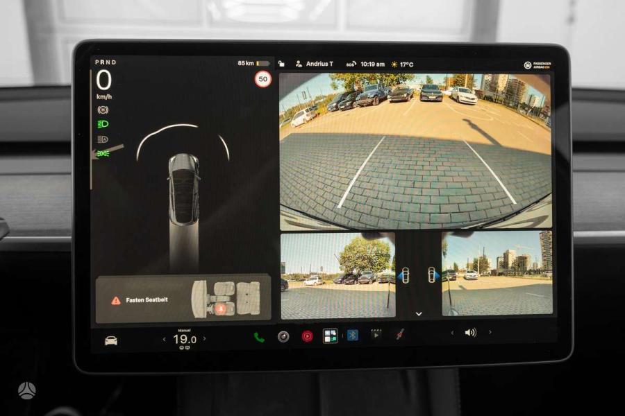 Pelēks Tesla Model Y 2022 Viļņa, ar dzinēja tilpumu 0.00 L un nobraukumu 116 tūkst. km par 29000 €, foto 20 vietnē AUTOMOTO.COM.LV