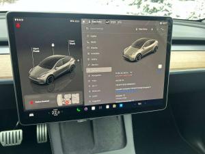 Серый Тесла Модель Y 2023 в Каунас, объемом двигателя 0.00 л и пробегом 38 тыс. км за 36500 €, фото 9 на AUTOMOTO.COM.LV