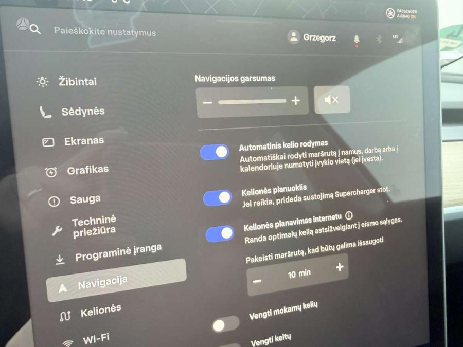 Серый Тесла Модель Y 2023 в Шяуляй, объемом двигателя 0.00 л и пробегом 50 тыс. км за 24700 €, фото 15 на AUTOMOTO.COM.LV