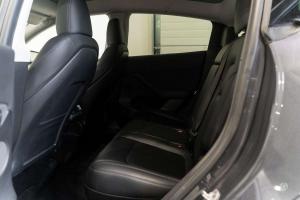 Grey Tesla Model Y 2023 in Vilnius, with an engine capacity of 0.00 L and mileage of 76 thousand km for 26500 €, photo 14 on AUTOMOTO.COM.LV