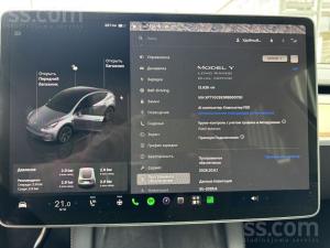 Серый Тесла Модель Y 2024 в Рига, объемом двигателя 0.00 л и пробегом 14 тыс. км за 40900 €, фото 13 на AUTOMOTO.COM.LV