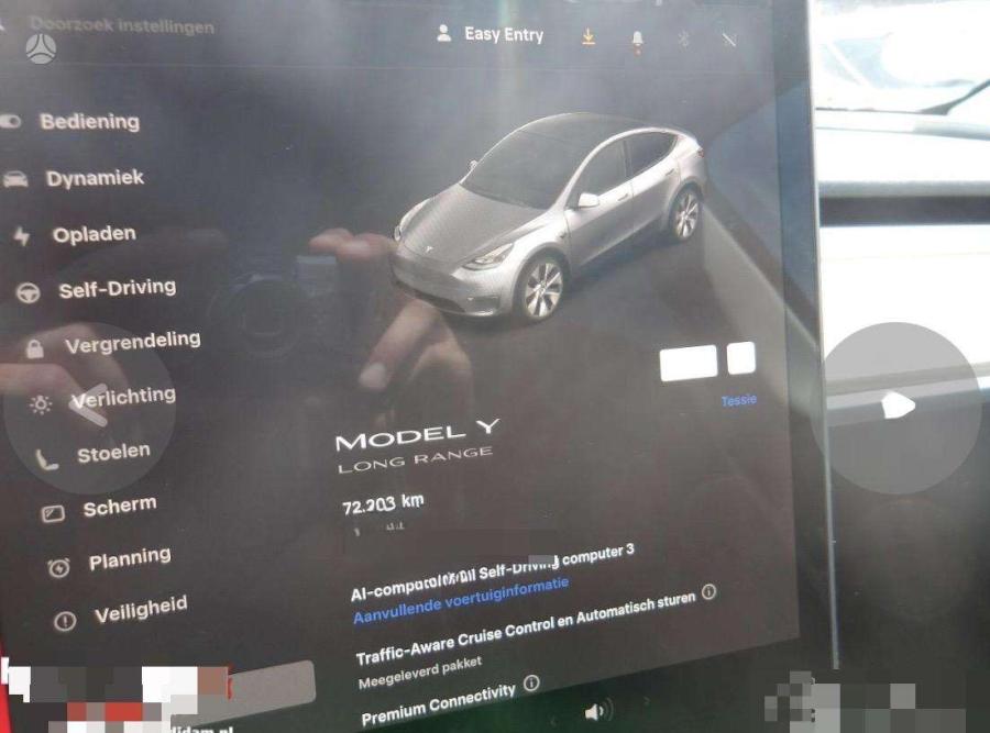 Pelēks Tesla Model Y 2024 Kauņa, ar dzinēja tilpumu 0.00 L un nobraukumu 72 tūkst. km par 23900 €, foto 19 vietnē AUTOMOTO.COM.LV