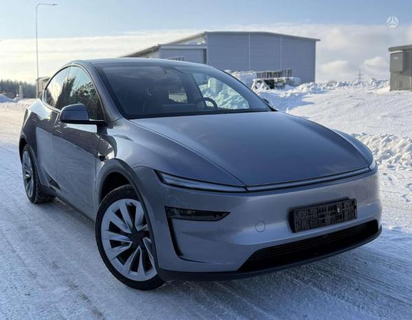 Pelēks Tesla Model Y 2025 Viļņa, ar dzinēja tilpumu 0.00 L un nobraukumu 5 tūkst. km par 57777 €, foto 3 vietnē AUTOMOTO.COM.LV