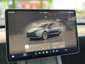 Grey Tesla Model Y 2025 in Vilnius, with an engine capacity of 0.00 L and mileage of 13 thousand km for 28800 €, photo 19 on AUTOMOTO.COM.LV
