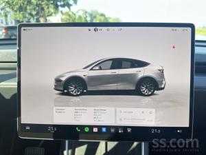 Grey Tesla Model Y 2025 in Riga, with an engine capacity of 0.00 L and mileage of 20 thousand km for 49900 €, photo 12 on AUTOMOTO.COM.LV