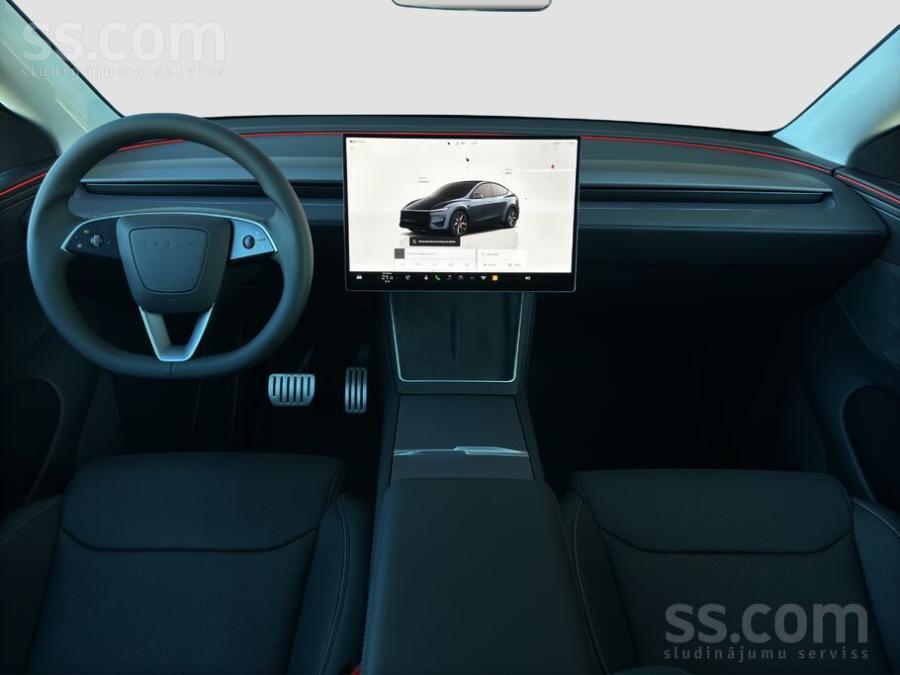 Pelēks Tesla Model Y 2026 Rīga, ar dzinēja tilpumu 0.00 L un nobraukumu 10 tūkst. km par 72740 €, foto 8 vietnē AUTOMOTO.COM.LV