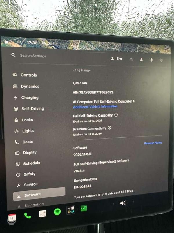 Pelēks Tesla Model Y 2026 Viļņa, ar dzinēja tilpumu 0.00 L un nobraukumu 1 tūkst. km par 42000 €, foto 9 vietnē AUTOMOTO.COM.LV