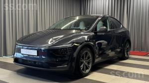 Grey Tesla Model Y 2026 in Riga, with an engine capacity of 0.00 L and mileage of 6 thousand km for 49990 €, photo  on AUTOMOTO.COM.LV