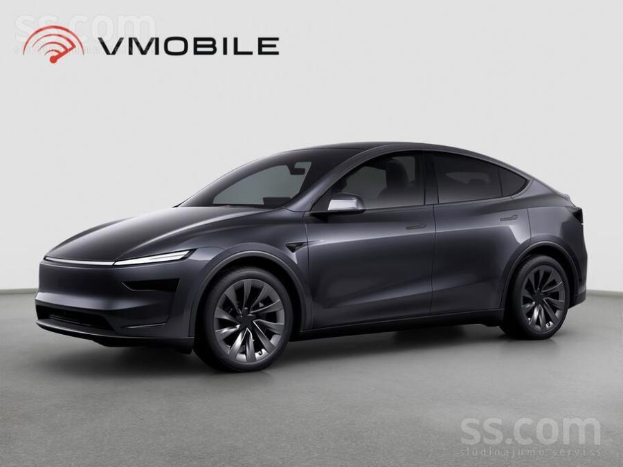 Grey Tesla Model Y 2026 in Riga, with an engine capacity of 0.00 L and mileage of 0 thousand km for 66990 €, photo 1 on AUTOMOTO.COM.LV