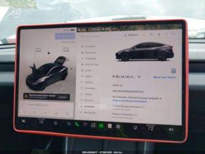 Grey Tesla Model Y 2026 in Klaipeda, with an engine capacity of 0.00 L and mileage of 5 thousand km for 15300 €, photo 8 on AUTOMOTO.COM.LV