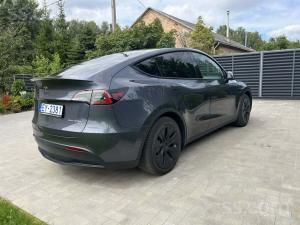 Pelēks Tesla Model Y 2022 Rīga, ar dzinēja tilpumu 0.00 L un nobraukumu 95 tūkst. km par 29500 €, foto 6 vietnē AUTOMOTO.COM.LV