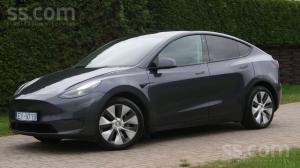Grey Tesla Model Y 2022 in Riga, with an engine capacity of 0.00 L and mileage of 167 thousand km for 27000 €, photo  on AUTOMOTO.COM.LV