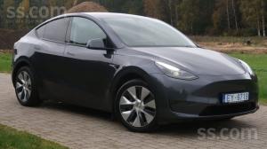 Серый Тесла Модель Y 2022 в Рига, объемом двигателя 0.00 л и пробегом 167 тыс. км за 27000 €, фото 4 на AUTOMOTO.COM.LV