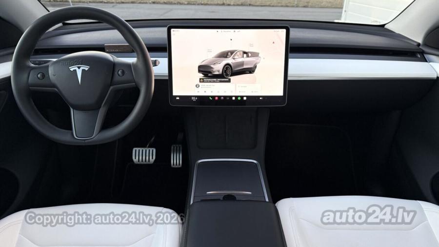 Grey Tesla Model Y 2023 in Tallinn, with an engine capacity of 0.00 L and mileage of 69 thousand km for 36500 €, photo 11 on AUTOMOTO.COM.LV