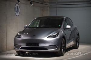 Grey Tesla Model Y 2023 in Tallinn, with an engine capacity of 0.00 L and mileage of 43 thousand km for 39490 €, photo 4 on AUTOMOTO.COM.LV
