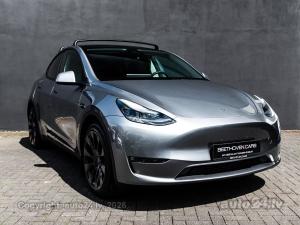 Pelēks Tesla Model Y 2023 Tallina, ar dzinēja tilpumu 0.00 L un nobraukumu 26 tūkst. km par 41990 €, foto 3 vietnē AUTOMOTO.COM.LV