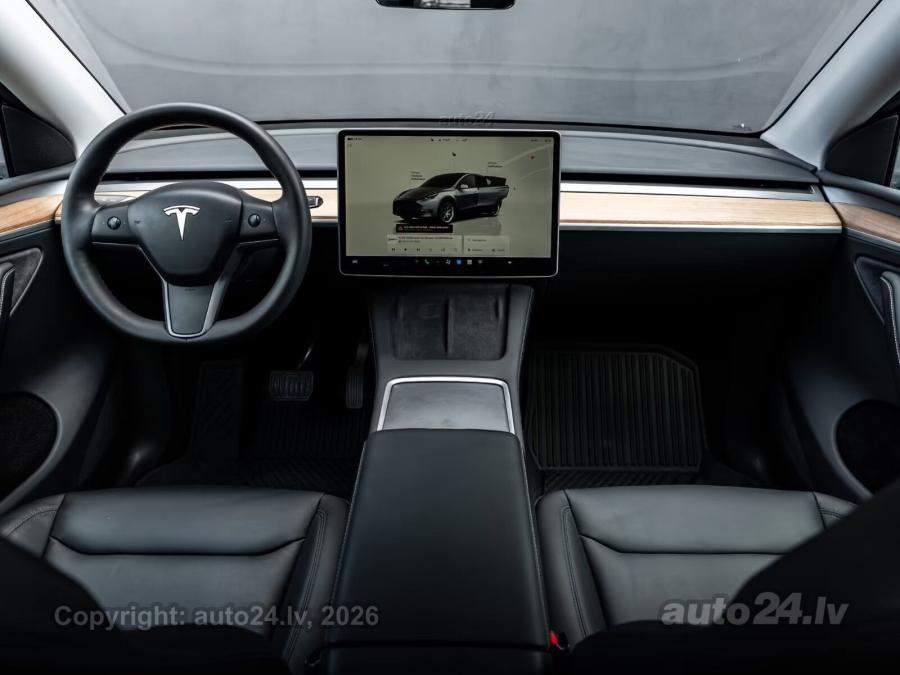 Pelēks Tesla Model Y 2023 Tallina, ar dzinēja tilpumu 0.00 L un nobraukumu 26 tūkst. km par 41990 €, foto 7 vietnē AUTOMOTO.COM.LV
