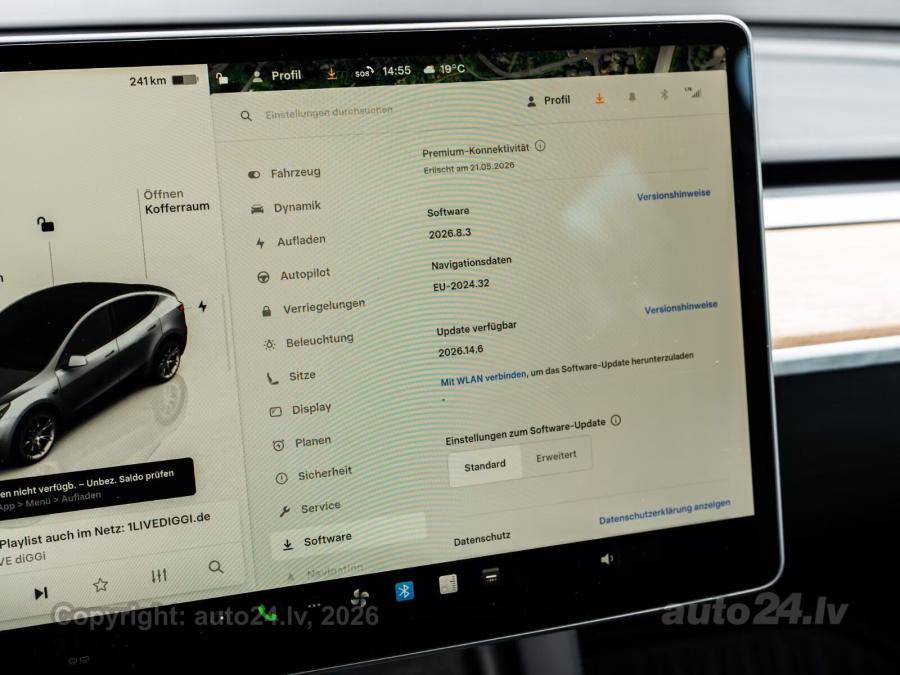 Pelēks Tesla Model Y 2023 Tallina, ar dzinēja tilpumu 0.00 L un nobraukumu 26 tūkst. km par 41990 €, foto 19 vietnē AUTOMOTO.COM.LV