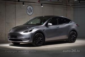 Pelēks Tesla Model Y 2023 Tallina, ar dzinēja tilpumu 0.00 L un nobraukumu 89 tūkst. km par 37990 €, foto 1 vietnē AUTOMOTO.COM.LV