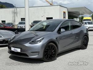 Pelēks Tesla Model Y 2023 Tartu, ar dzinēja tilpumu 0.00 L un nobraukumu 48 tūkst. km par 40500 €, foto 4 vietnē AUTOMOTO.COM.LV