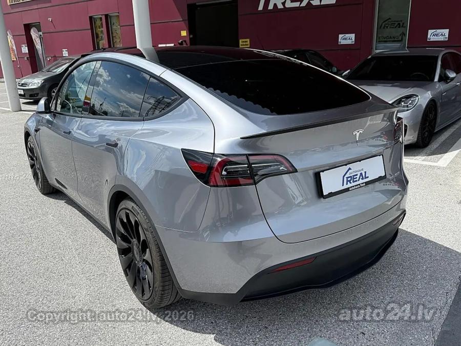 Pelēks Tesla Model Y 2023 Tartu, ar dzinēja tilpumu 0.00 L un nobraukumu 48 tūkst. km par 40500 €, foto 5 vietnē AUTOMOTO.COM.LV