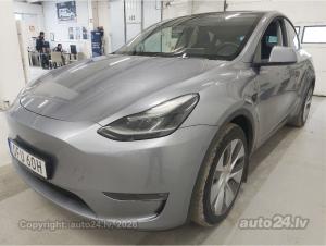 Серый Тесла Модель Y 2023 в Таллин, объемом двигателя 0.00 л и пробегом 52 тыс. км за 39990 €, фото 1 на AUTOMOTO.COM.LV