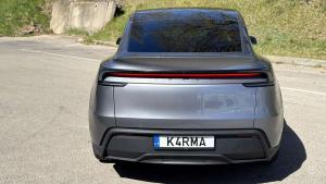 Grey Tesla Model Y 2025 in Jonava, with an engine capacity of 0.00 L and mileage of 25 thousand km for 51000 €, photo 7 on AUTOMOTO.COM.LV