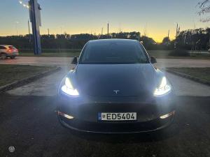 Pelēks Tesla Model Y 2023 Viļņa, ar dzinēja tilpumu 0.00 L un nobraukumu 53 tūkst. km par 28500 €, foto 12 vietnē AUTOMOTO.COM.LV
