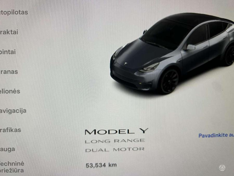 Pelēks Tesla Model Y 2023 Viļņa, ar dzinēja tilpumu 0.00 L un nobraukumu 53 tūkst. km par 28500 €, foto 29 vietnē AUTOMOTO.COM.LV