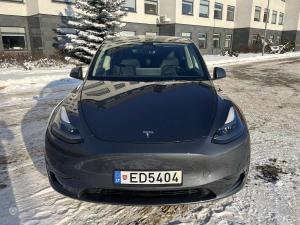 Pelēks Tesla Model Y 2023 Viļņa, ar dzinēja tilpumu 0.00 L un nobraukumu 54 tūkst. km par 27900 €, foto 3 vietnē AUTOMOTO.COM.LV